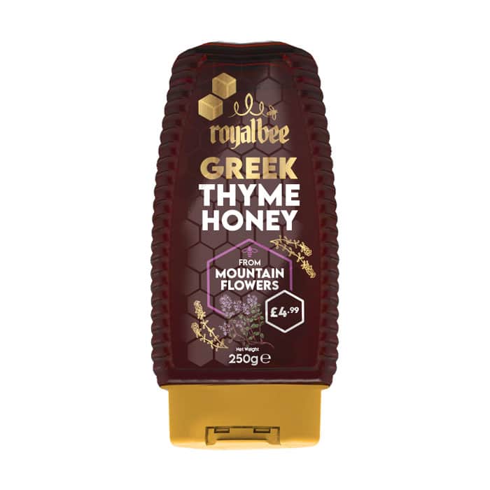 Greek thyme honey squeezy 250g - Greenfields Store